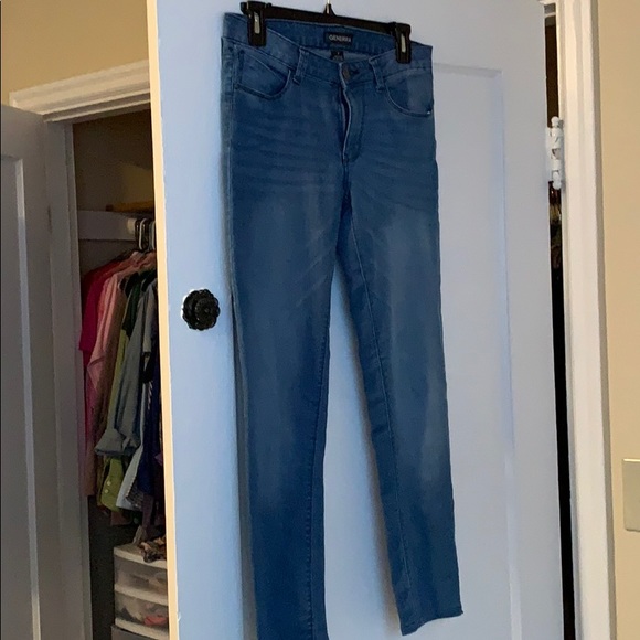 GENERRA | Pants & Jumpsuits | Generra Blue Jean Leggings | Poshmark
